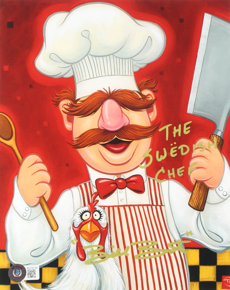 Bill Barretta Signed "The Muppet Show" 8x10 Photo Inscribed "The ...