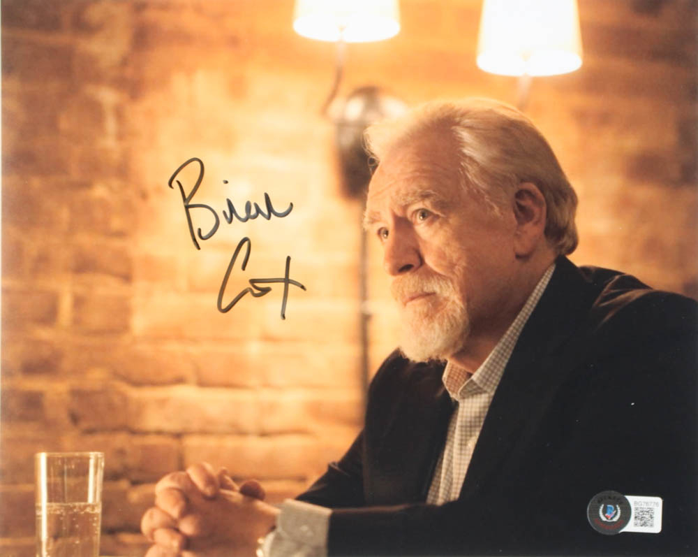 Brian Cox Signed "Succession" 8x10 Photo (Beckett) | Pristine Auction