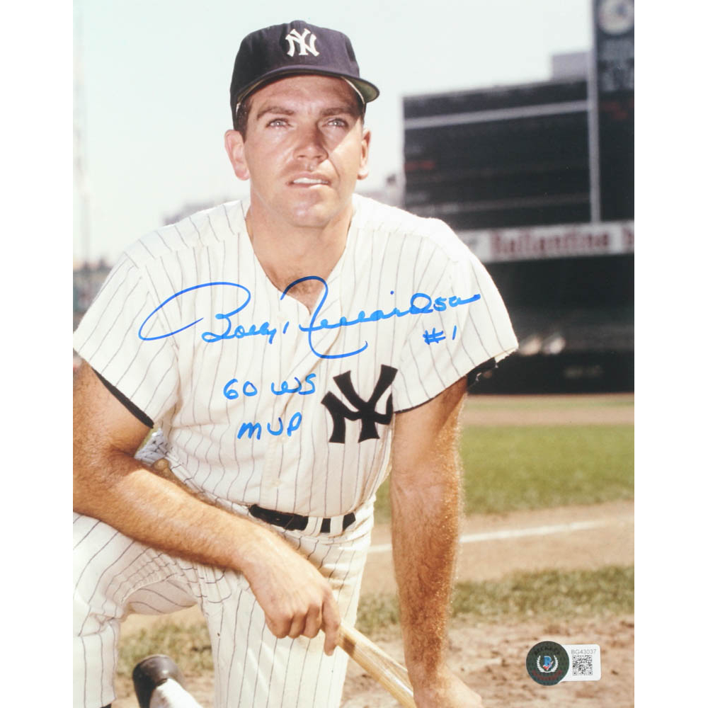 Bobby Richardson Signed Yankees 8x10 Photo Inscribed "60 WS MVP ...