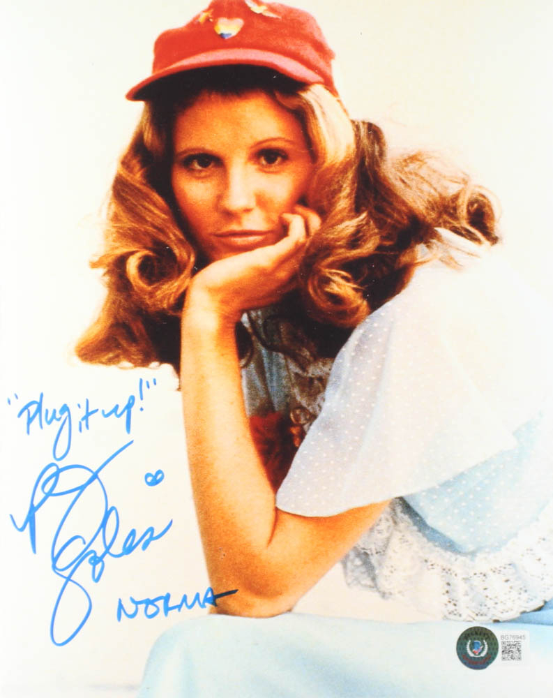 P. J. Soles Signed "Carrie" 8x10 Photo Inscribed "Plug It Up!" & "Norma ...