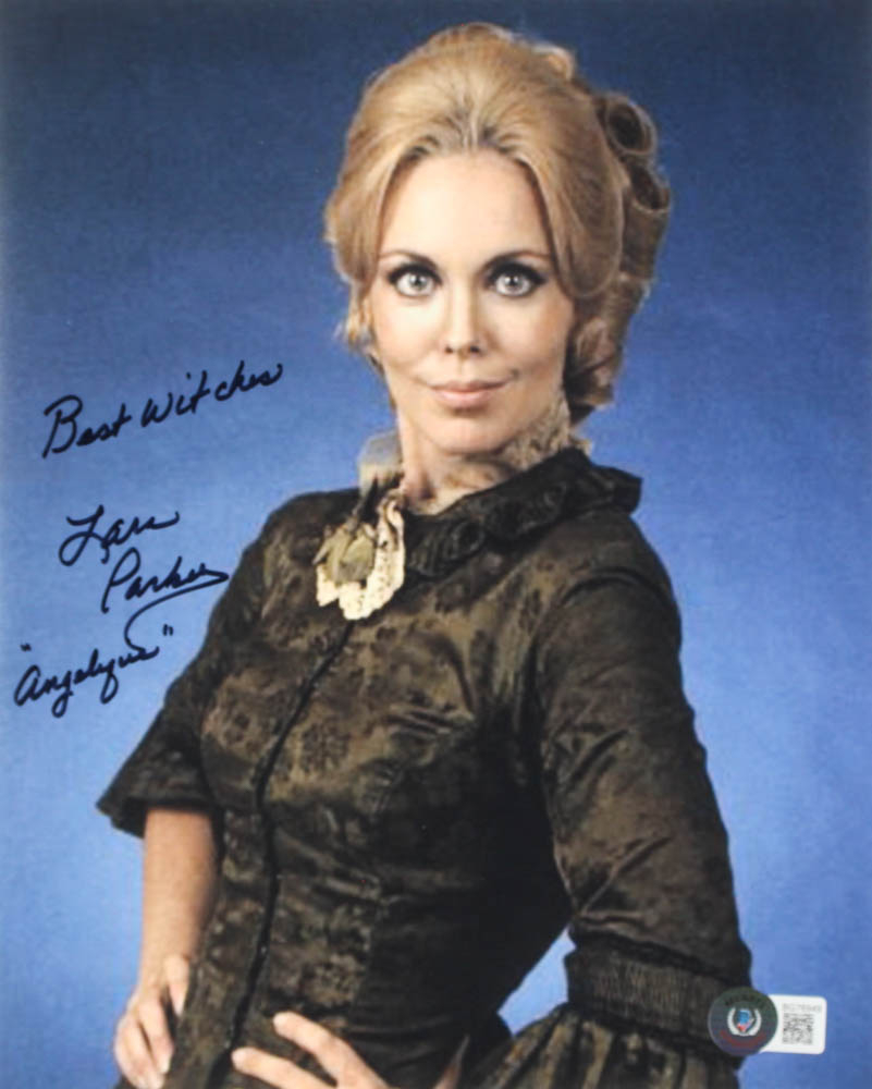 Lara Parker Signed "Dark Shadows" 8x10 Photo Inscribed "Best Witches ...