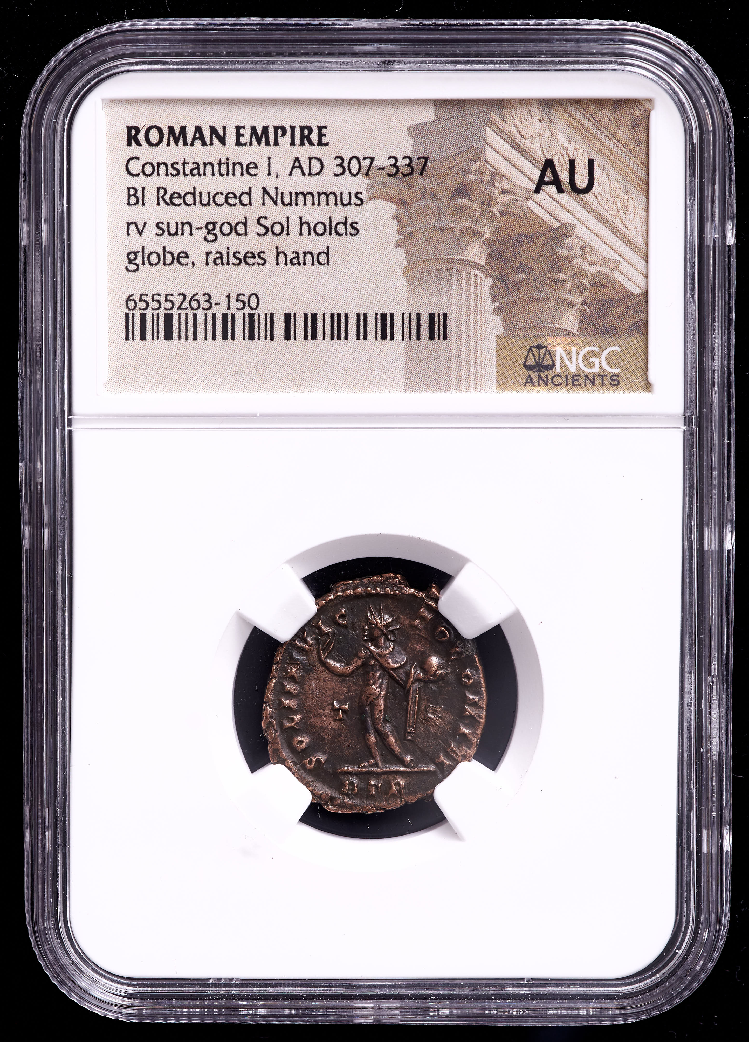 Constantius I "The Great" (AD 307-337) Roman Empire BI Reduced Nummus ...