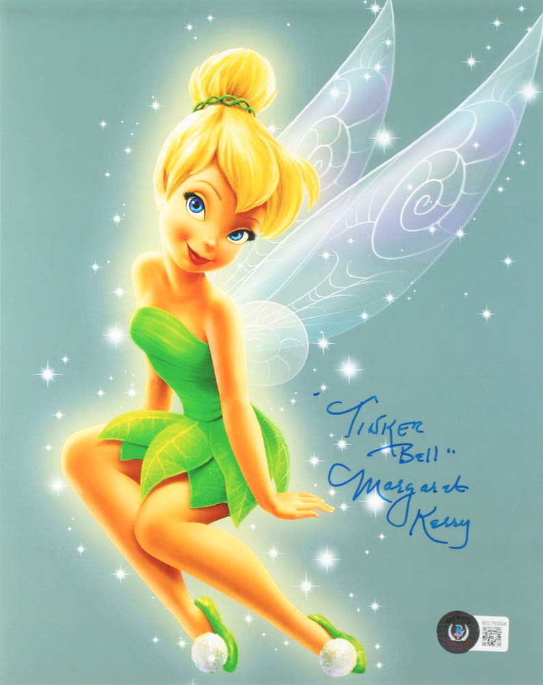 Margaret Kerry Signed 8x10 Photo Inscribed "Tinker Bell" (Beckett ...