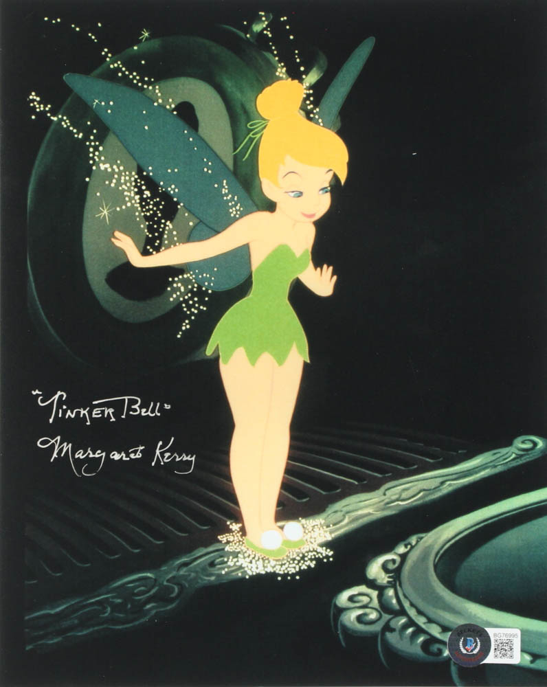 Margaret Kerry Signed 8x10 Photo Inscribed "Tinker Bell" (Beckett ...