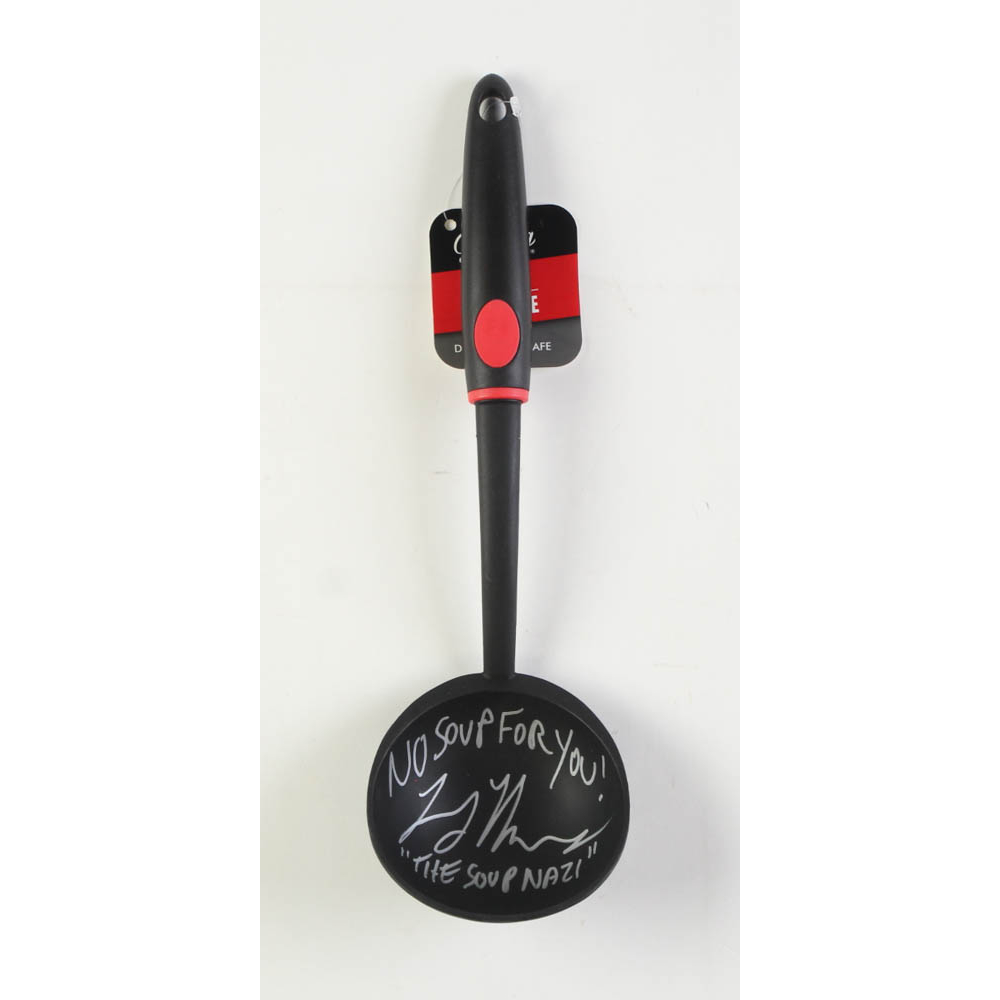 Larry Thomas Signed "Seinfeld" Soup Ladle Inscribed "No Soup for You ...