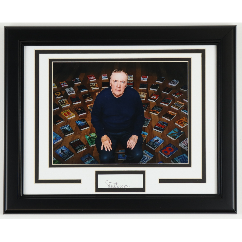 James Patterson Signed Custom Framed Cut Display (Palm Beach ...