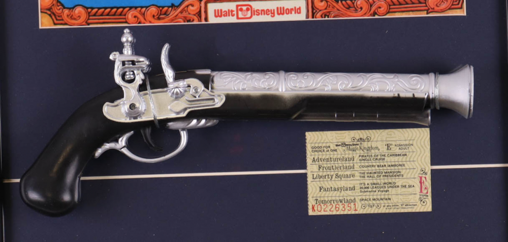 Walt Disney's "Pirates of the Caribbean" Custom Framed Print Display ...