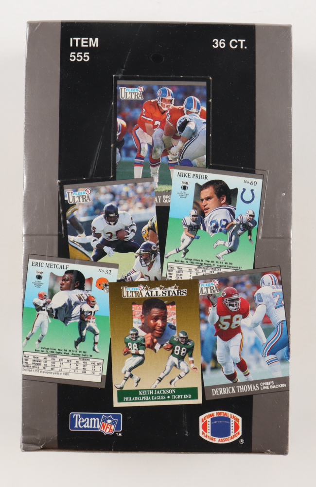 1991 Fleer Ultra Football Hobby Box of (36) Packs | Pristine Auction