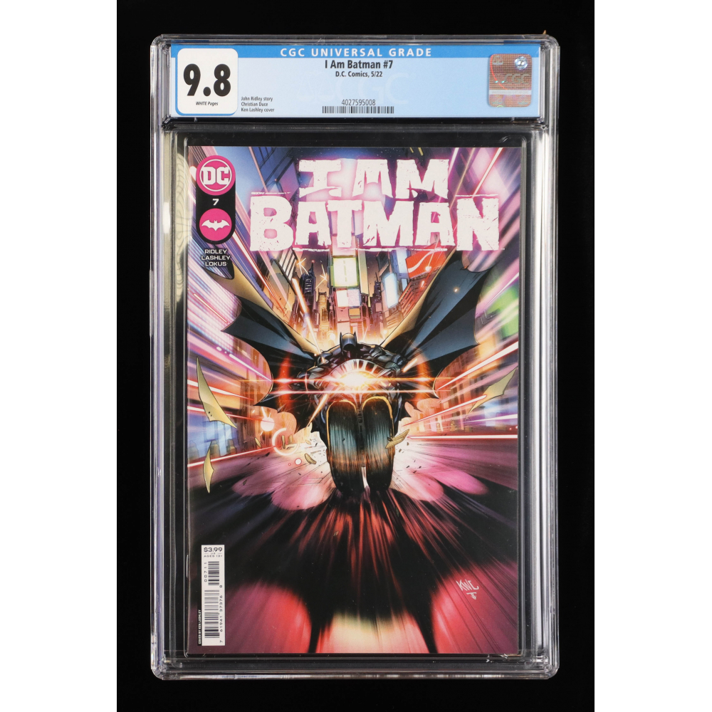 2022 "I Am Batman" Issue #7 DC Comic Book (CGC 9.8) | Pristine Auction