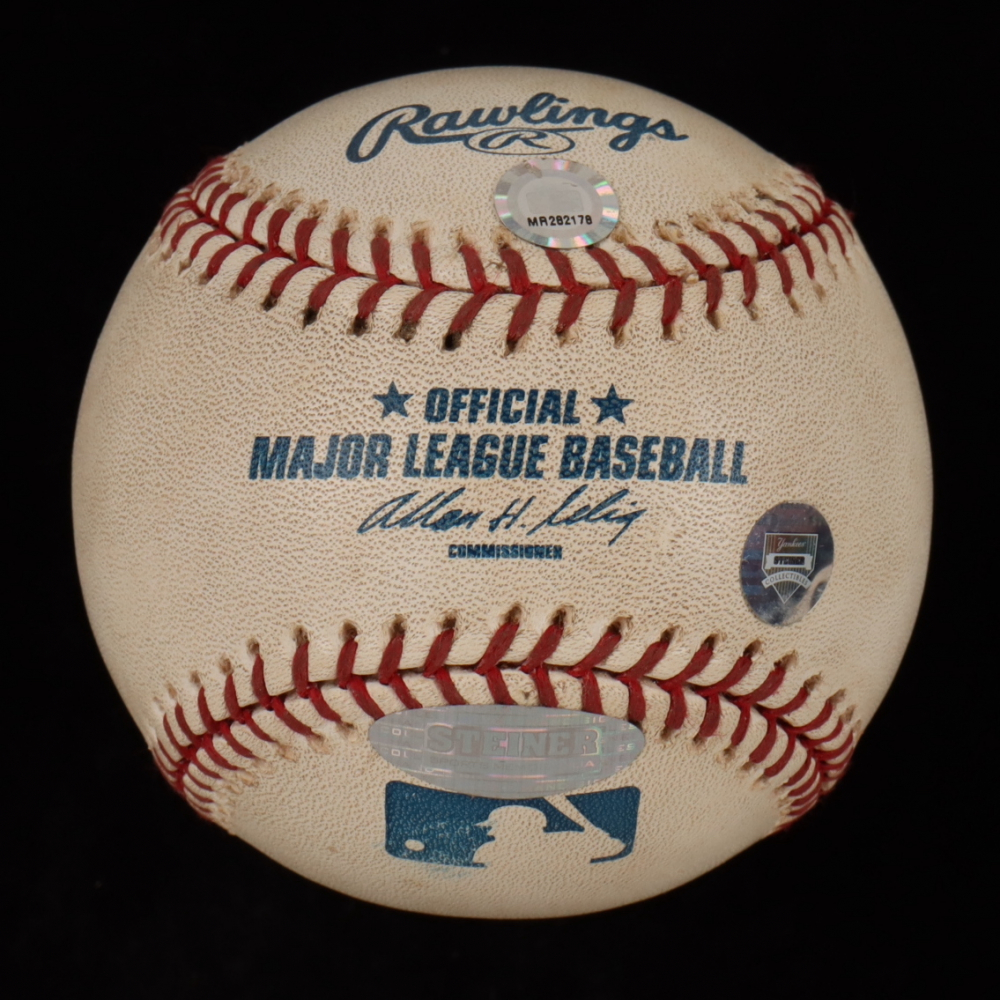 Alex Rodriguez Signed Game-Used OML Baseball with Display Case (Steiner & MLB) | Pristine Auction