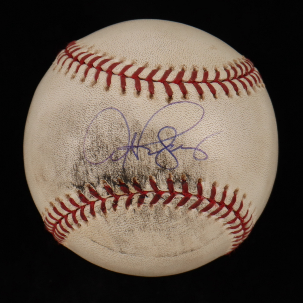 Alex Rodriguez Signed Game-Used OML Baseball with Display Case (Steiner & MLB) | Pristine Auction