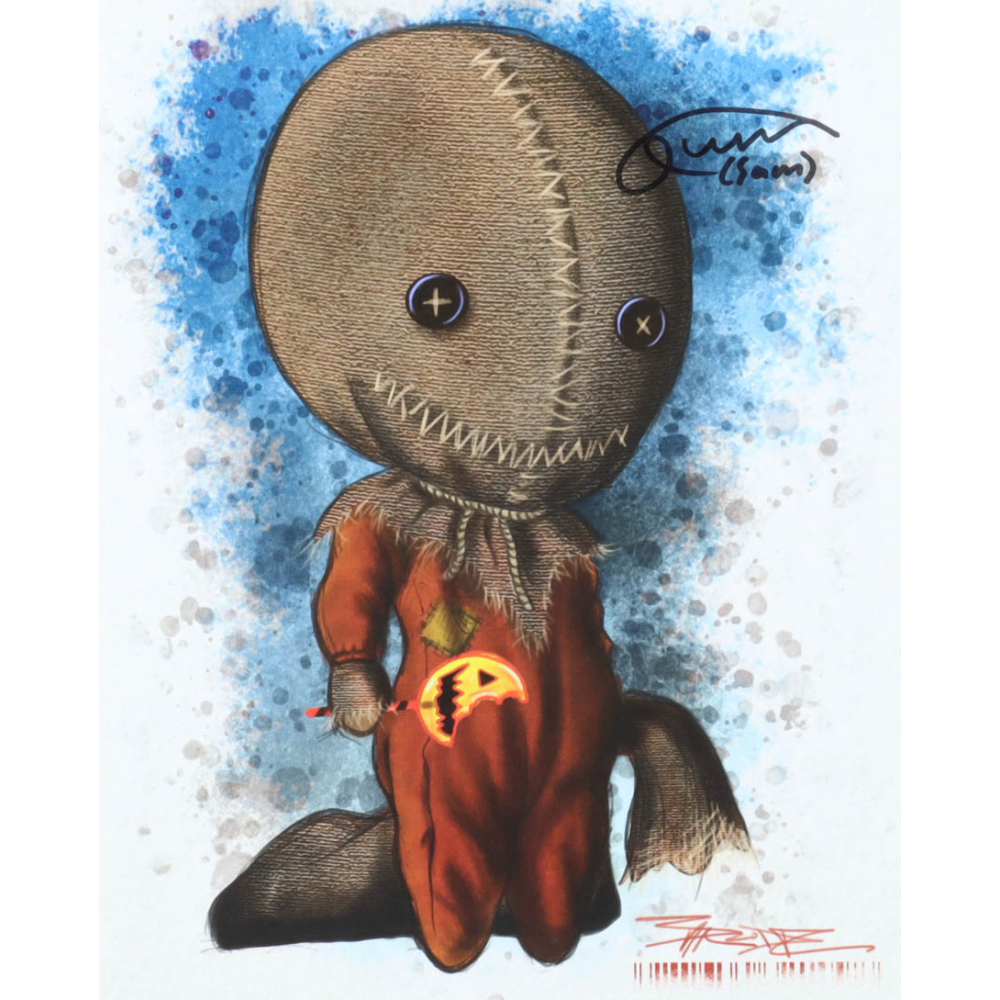 Quinn Lord Signed "Trick 'r Treat" 8x10 Photo Inscribed "Sam" (Beckett ...