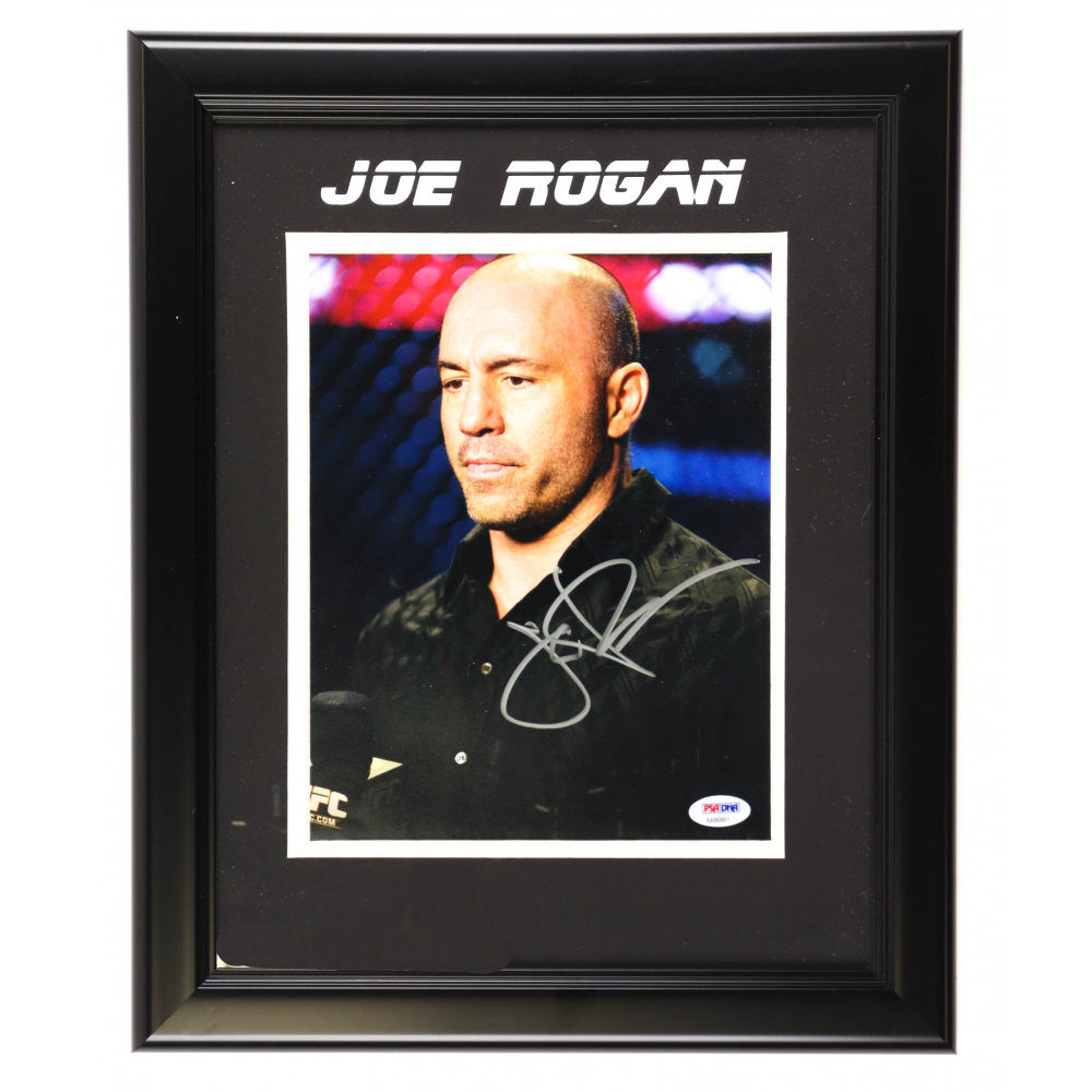 Joe Rogan Signed Custom Framed Photo (PSA) | Pristine Auction