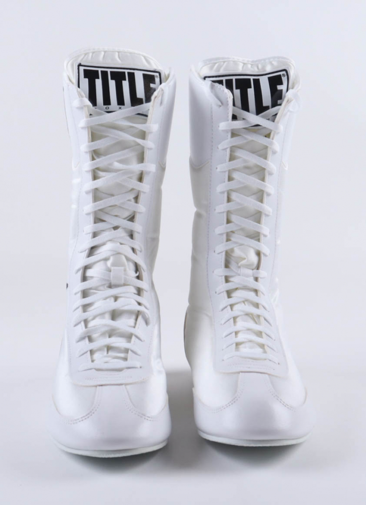 Mike Tyson Signed Title Pro Boxing Boot (PSA & Tyson) | Pristine Auction