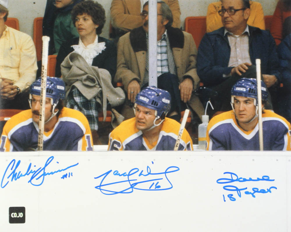 Charlie Simmer, Marcel Dionne & Dave Taylor Signed Kings 8x10 Photo ...
