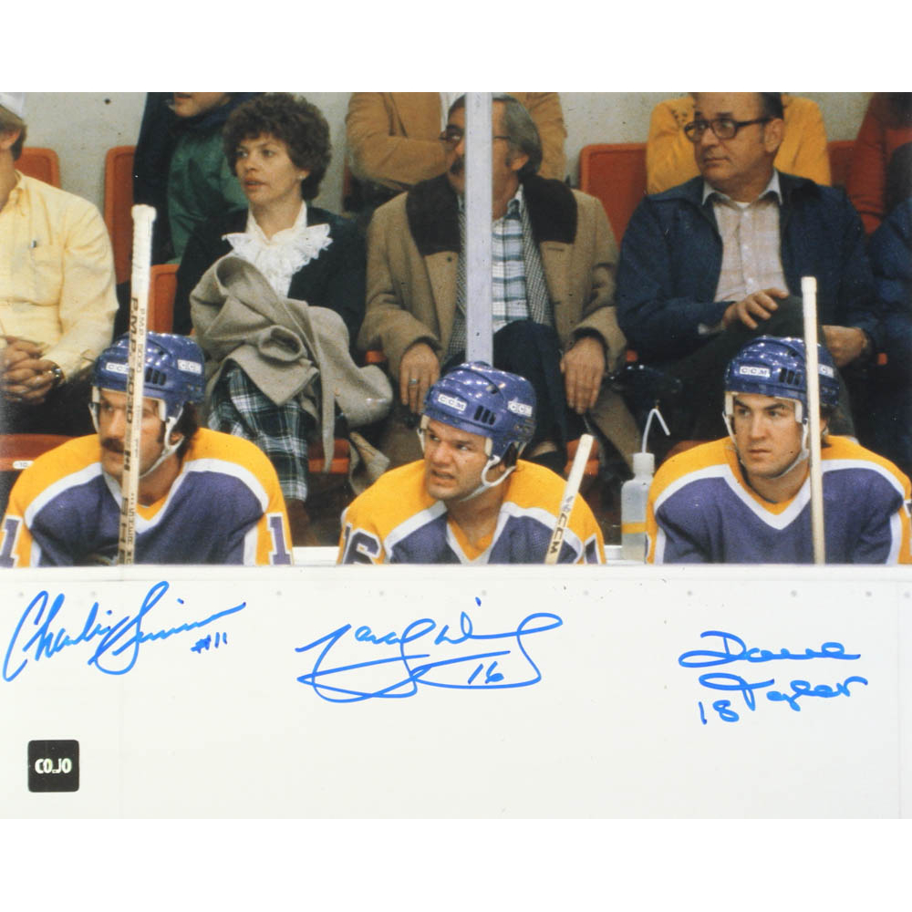 Charlie Simmer, Marcel Dionne & Dave Taylor Signed Kings 8x10 Photo ...