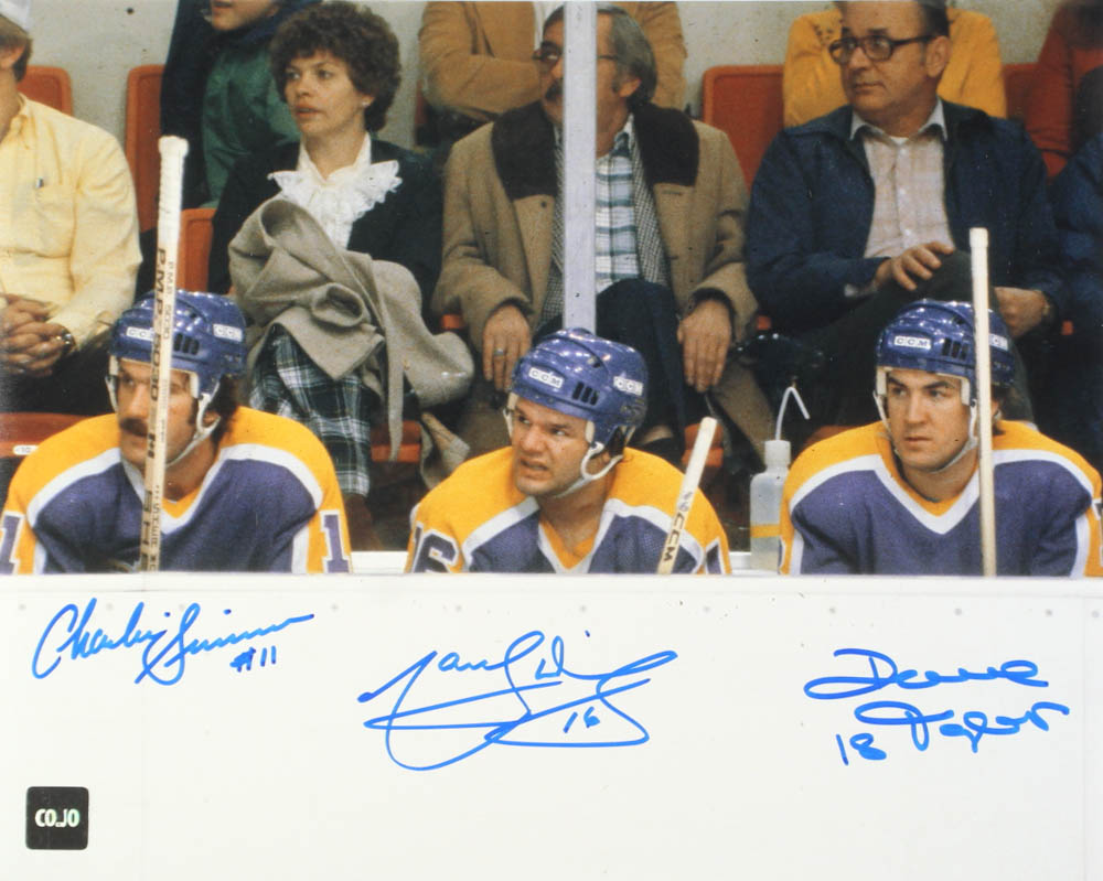 Charlie Simmer, Marcel Dionne & Dave Taylor Signed Kings 8x10 Photo ...