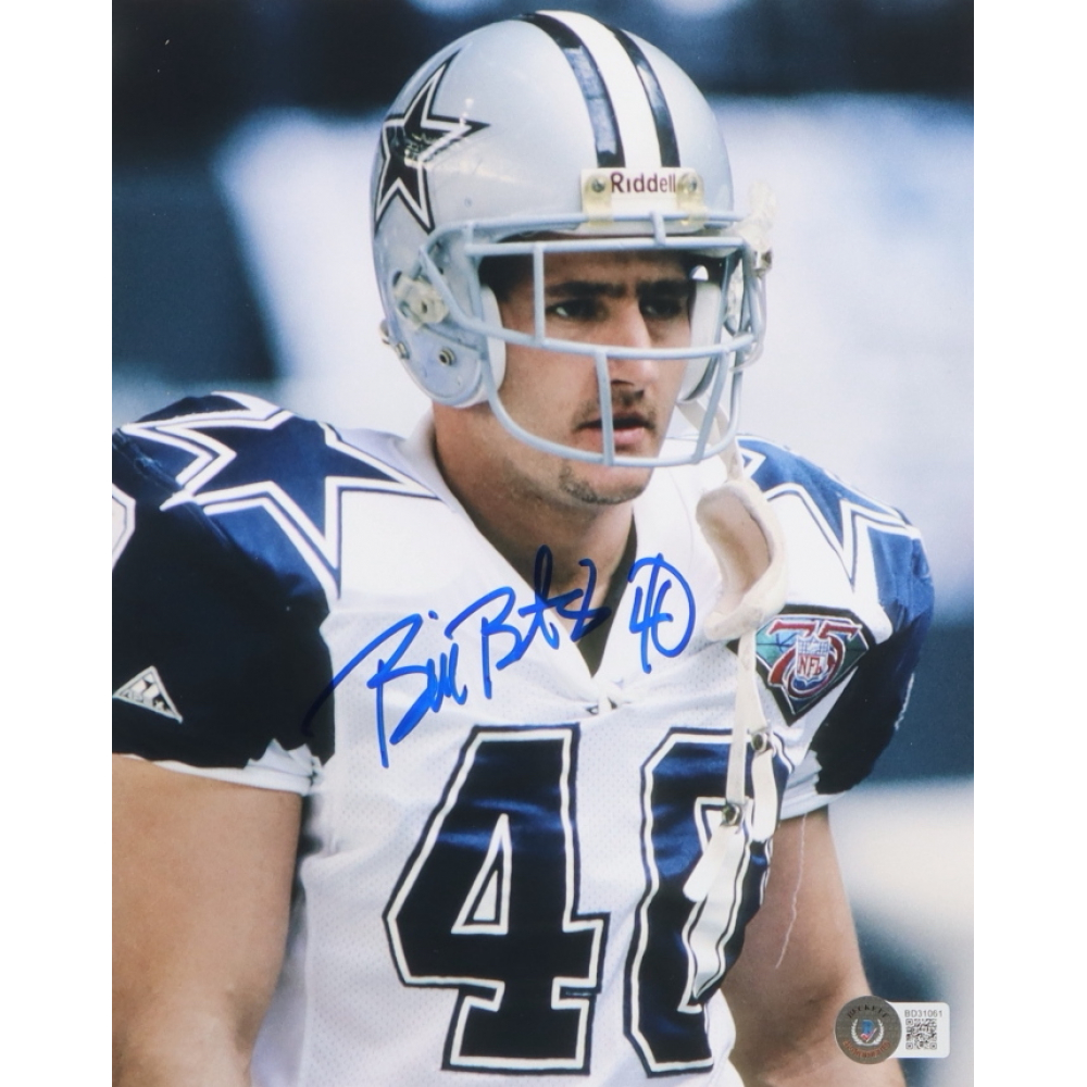 Bill Bates Signed Cowboys 8x10 Photo (Beckett) | Pristine Auction