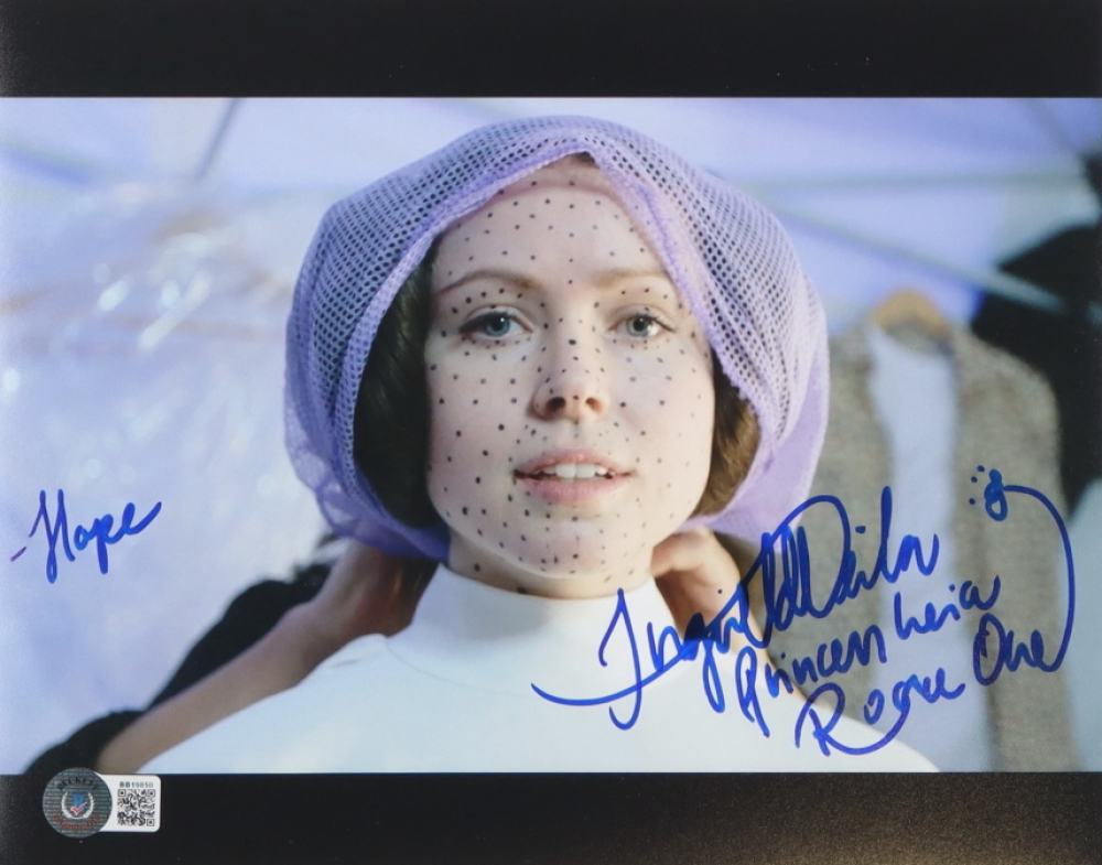Ingvild Deila Signed "Rogue One: A Star Wars Story" 8x10 Photo ...