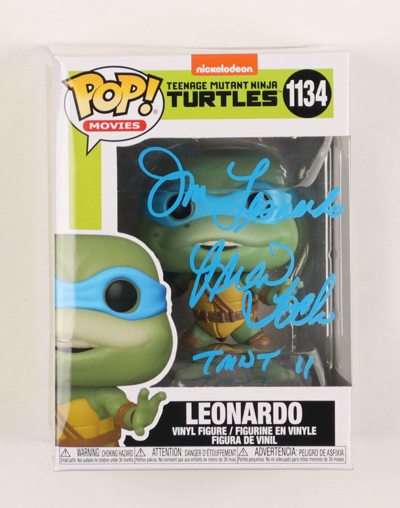 Brian Tochi Signed "Teenage Mutant Ninja Turtles" #1134 Leonardo Funko ...