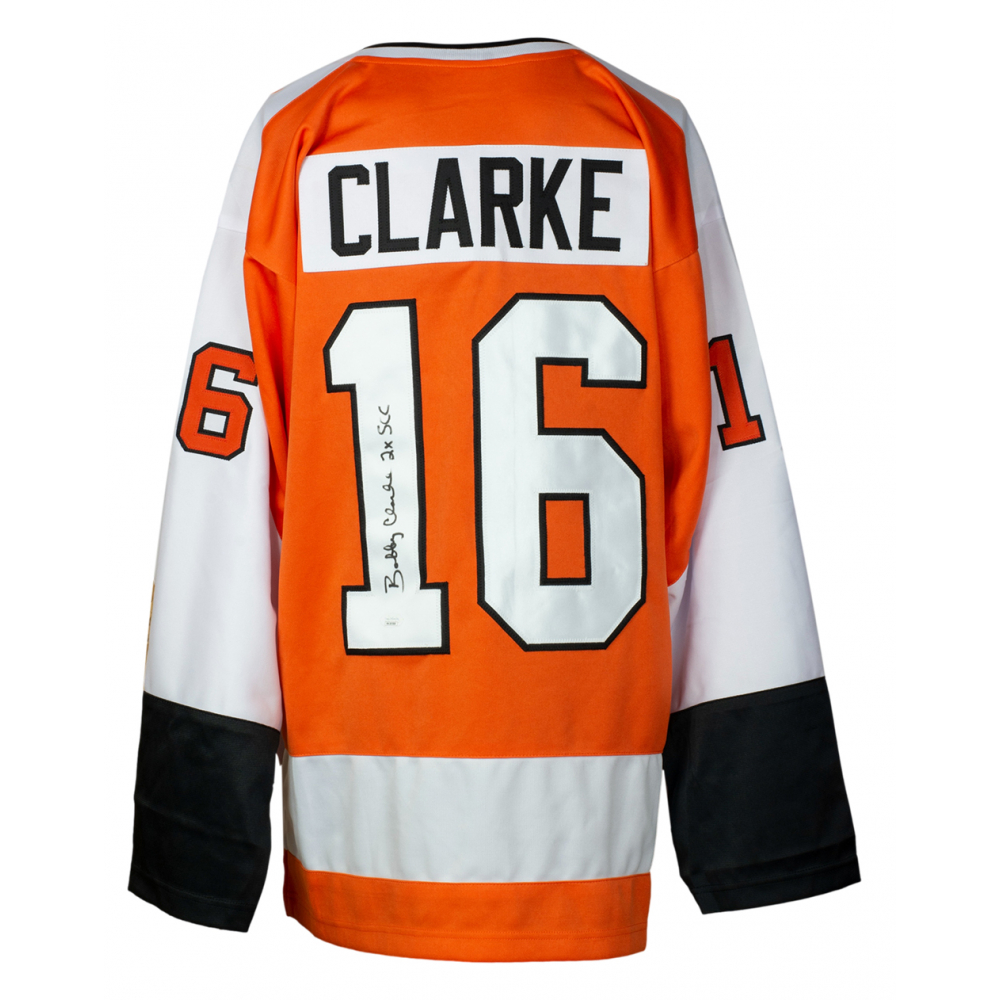 Bobby Clarke Signed Jersey Inscribed "2x SCC" (JSA) | Pristine Auction
