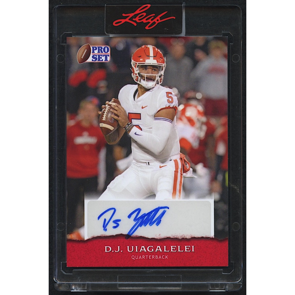 DJ Uiagalelei 2022 Leaf Pro Set #PSA-DJU Autograph | Pristine Auction