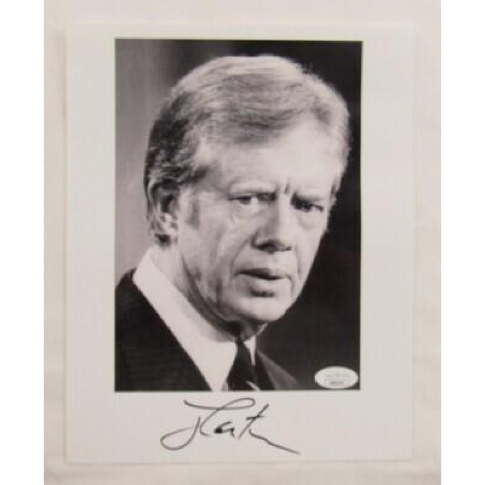 Jimmy Carter Signed 8x10 Photo (JSA) | Pristine Auction