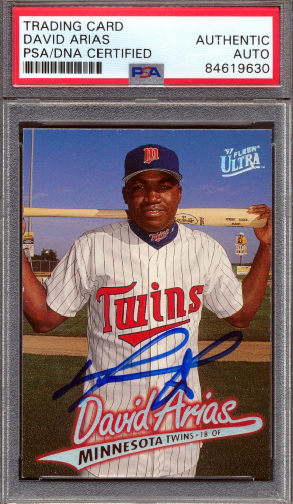 David Arias-Ortiz Signed 1997 Ultra #518 RC (PSA) | Pristine Auction