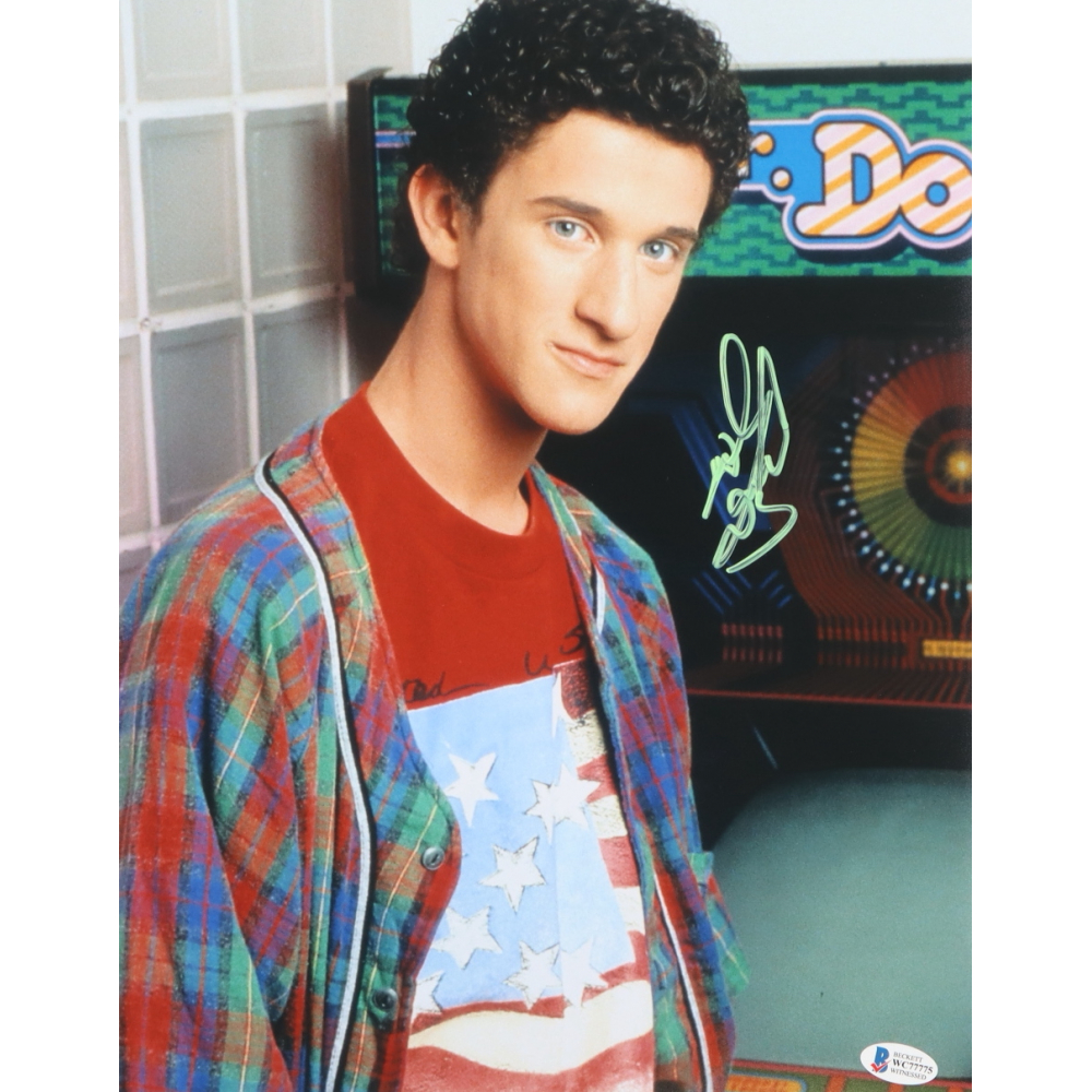 Dustin Diamond Signed "Saved by the Bell" 11x14 Photo (Beckett ...