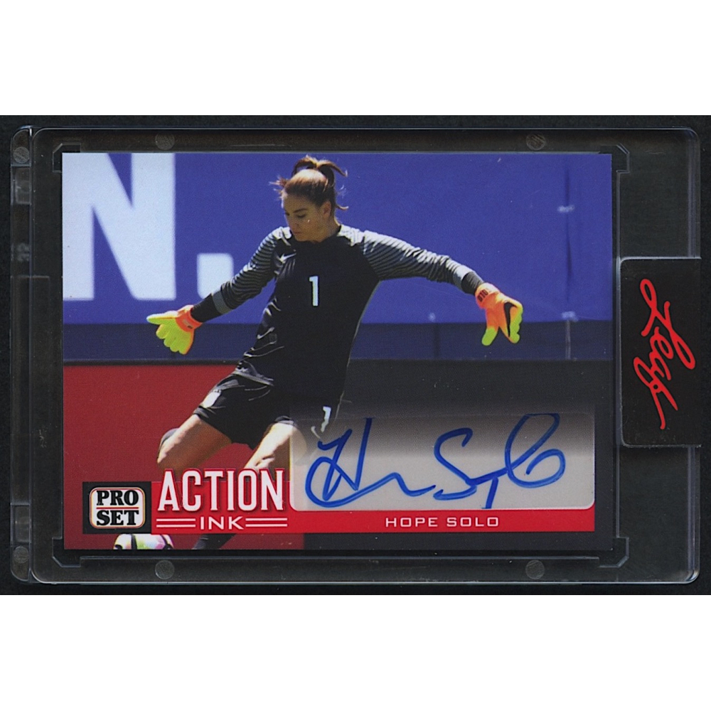Hope Solo 2022 Leaf Pro Set #AI-HS1 'Action Ink' Autograph | Pristine ...