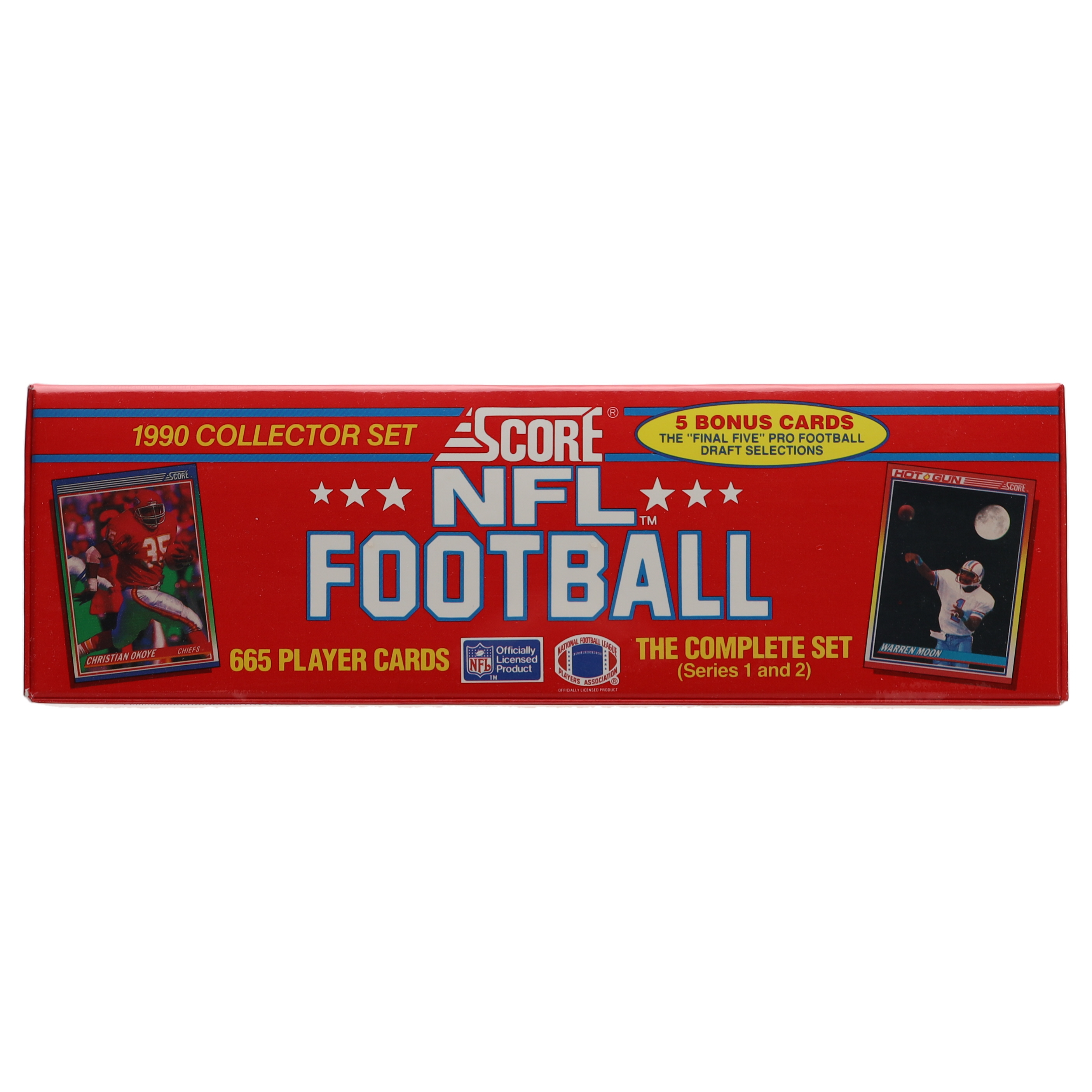 1990 Score Football Complete Set of (660) Cards with Joe Montana #1 ...