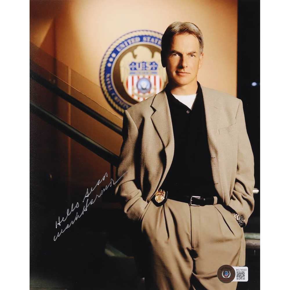 Mark Harmon Signed "NCIS" 8x10 Photo "Hello" (Beckett) | Pristine Auction