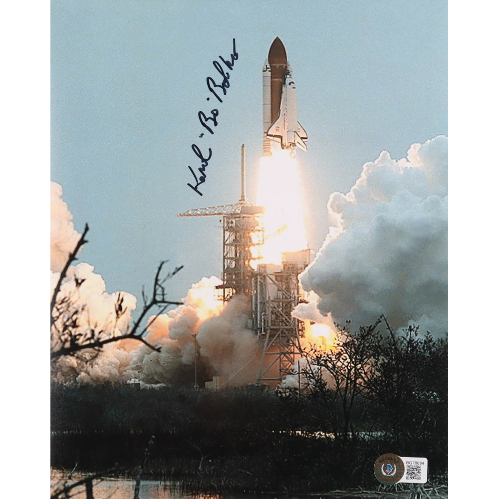 Karol J. "Bo" Bobko Signed 8x10 Photo (Beckett) | Pristine Auction