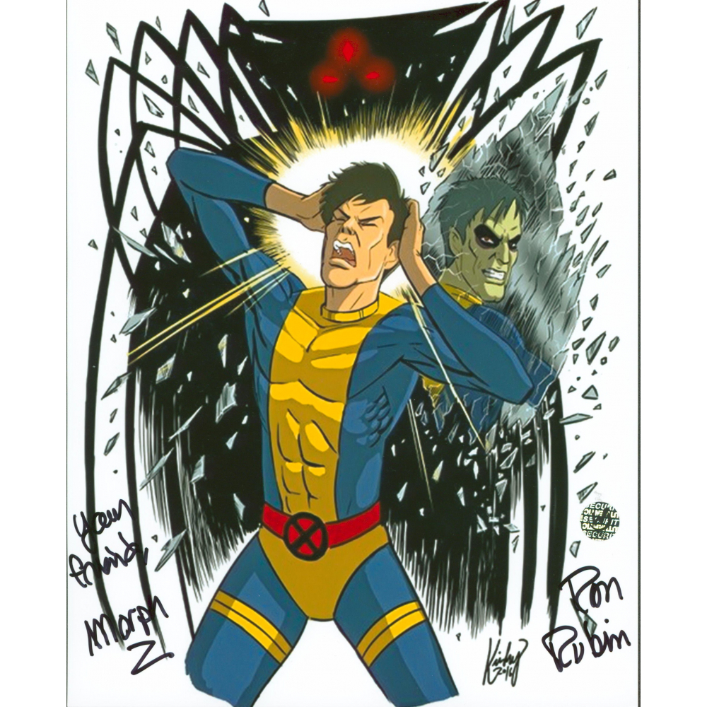 Ron Rubin Signed "X-Men : The Animated Series" 8x10 Photo Inscribed ...