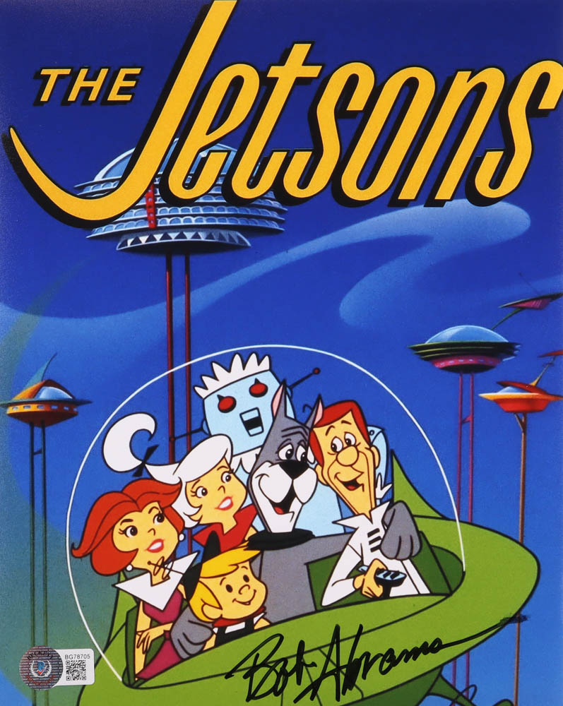 Bob Abrams Signed "The Jetsons" 8x10 Photo (Beckett) | Pristine Auction