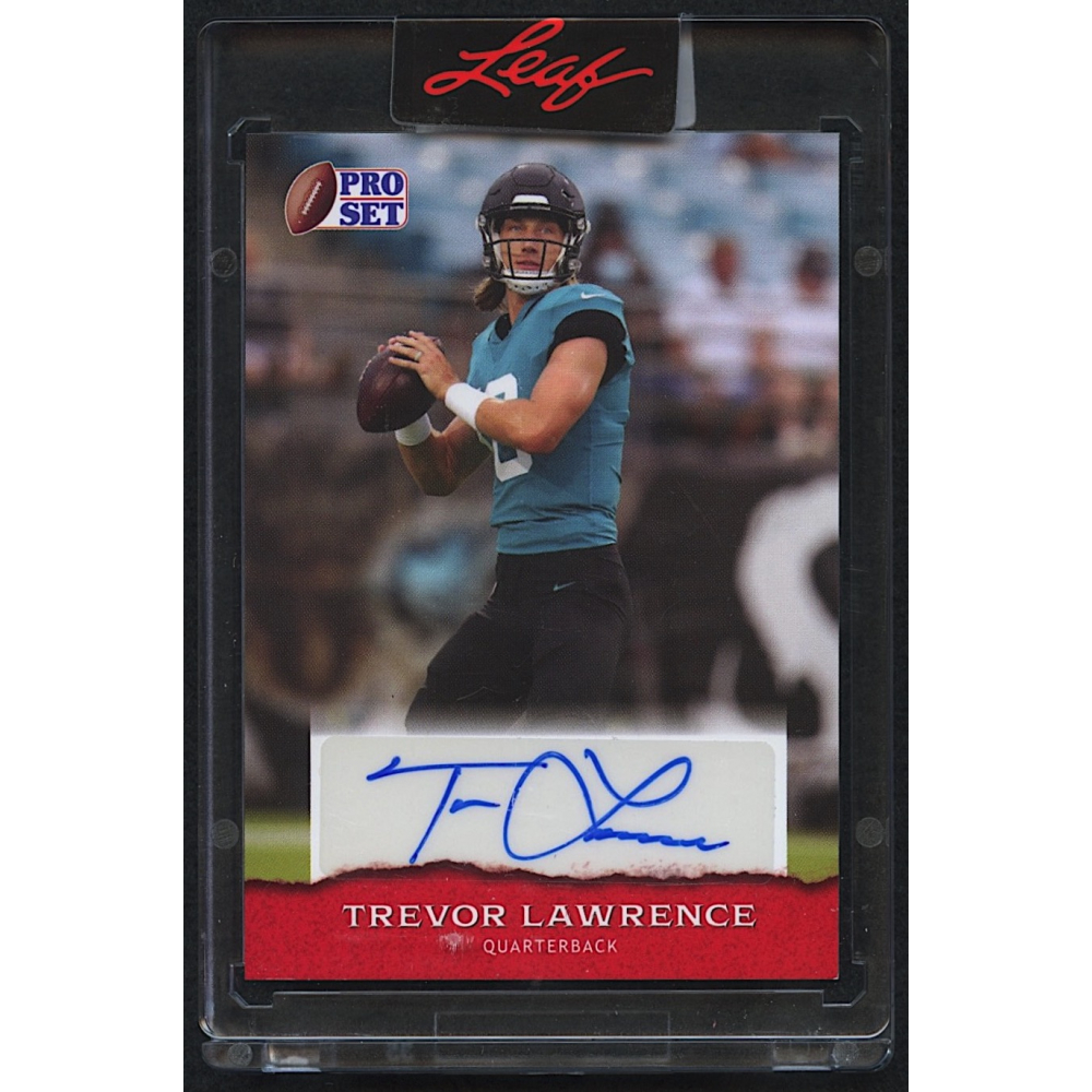 Trevor Lawrence 2022 Leaf Pro Set #PSA-TL1 Autograph RC | Pristine Auction