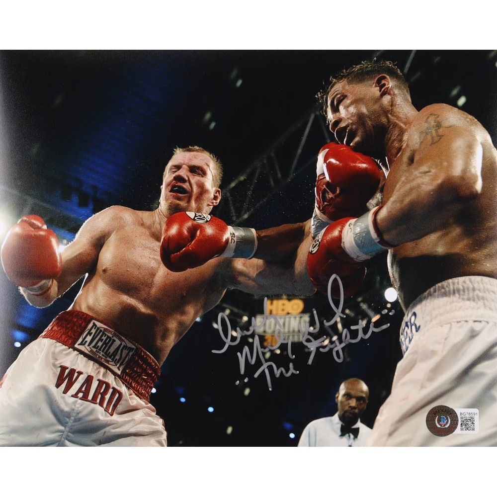 "Irish" Micky Ward Signed 8x10 Photo Inscribed "The Fighter" (Beckett ...