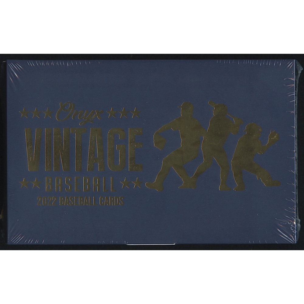 2022 Onyx Vintage Baseball Hobby Box | Pristine Auction
