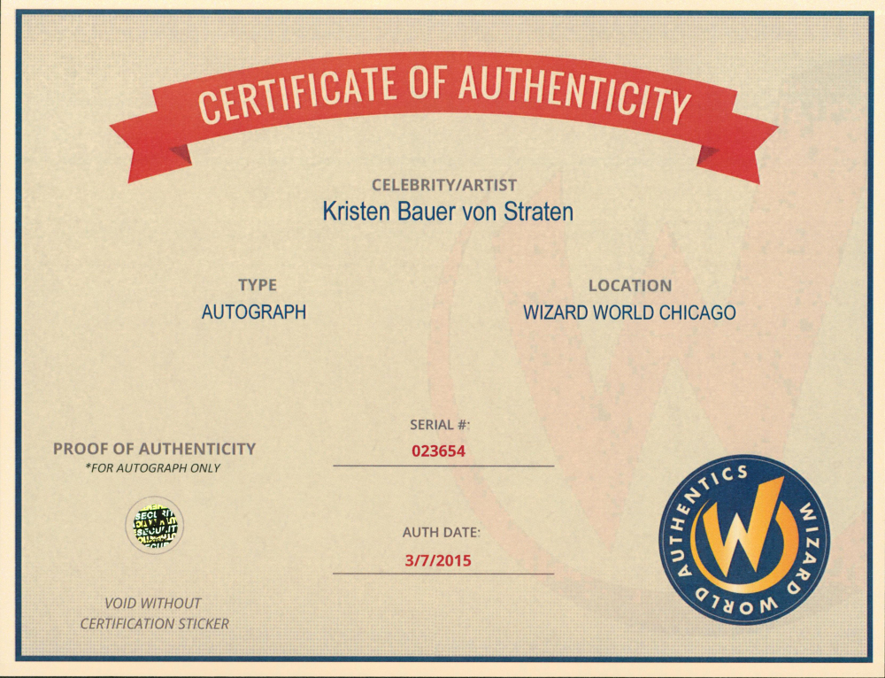 Kristin Bauer Signed "True Blood" 8x10 Photo (Wizard World) | Pristine ...