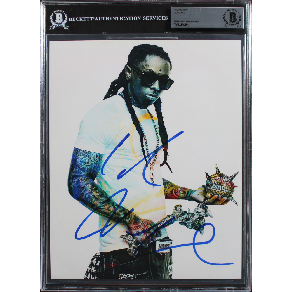 Lil Wayne Signed 8x10 Photo (BAS) | Pristine Auction