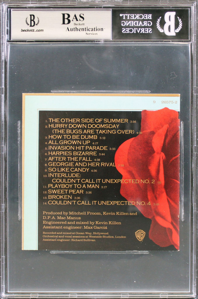 Elvis Costello Signed "Mighty Like A Rose" CD Cover (BGS) | Pristine ...