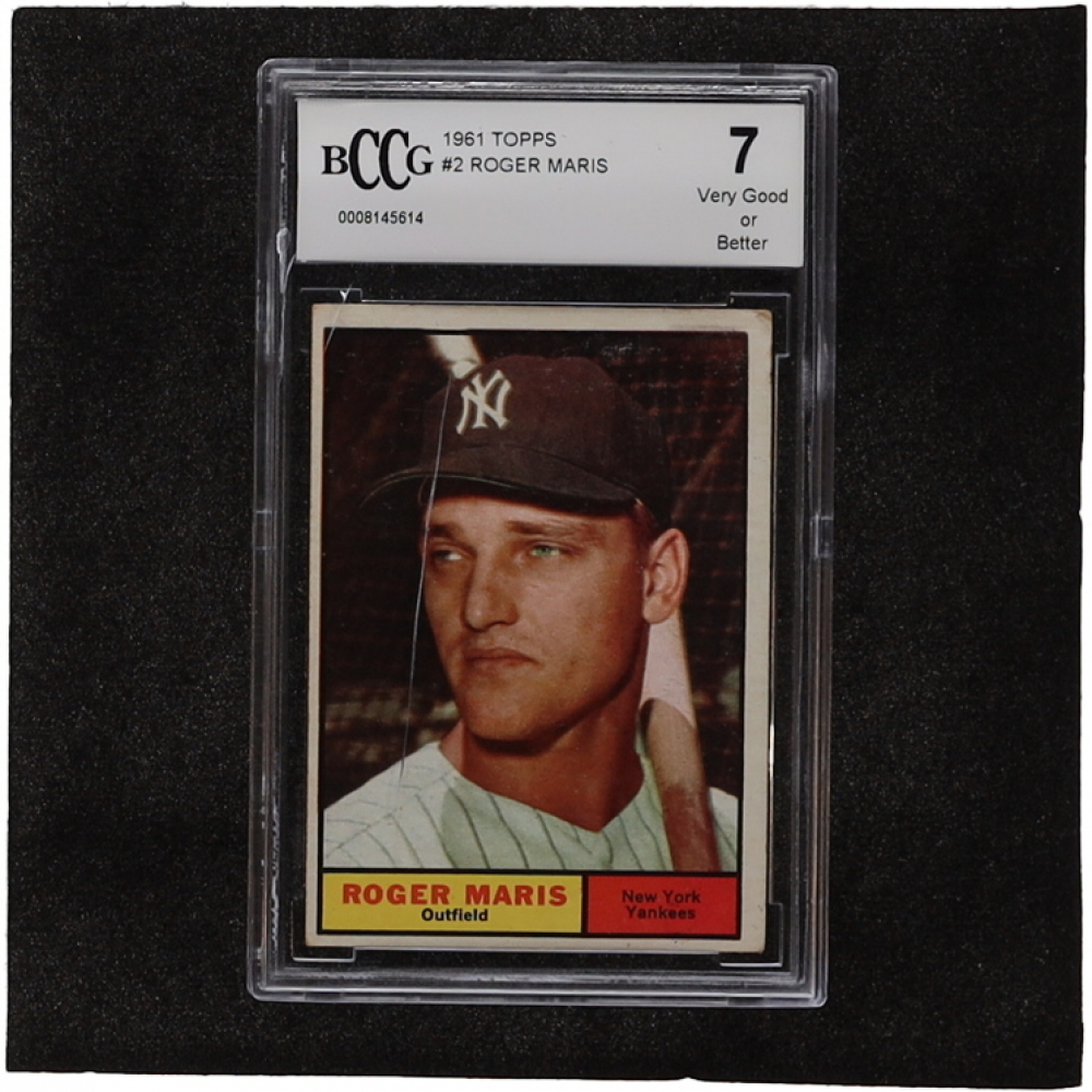 Roger Maris 1961 Topps #2 (BCCG 7) | Pristine Auction