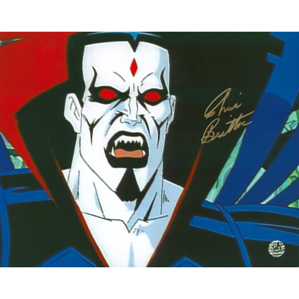 Christopher Britton Signed "X-Men: The Animated Series" 8x10 Photo ...