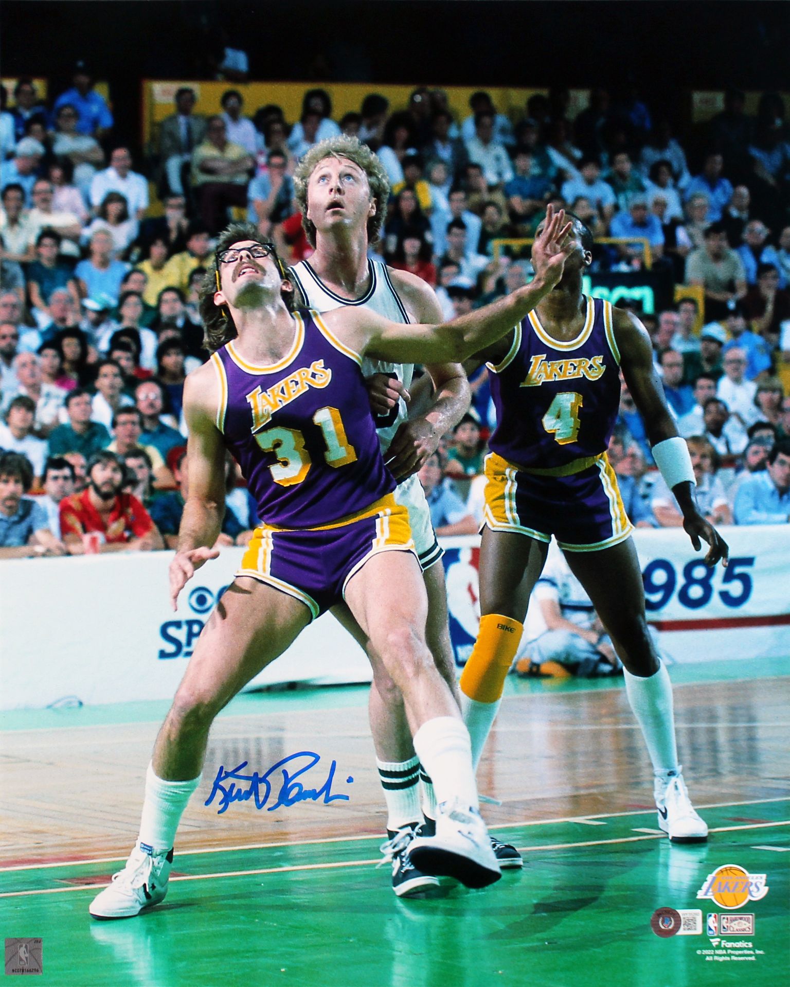 Kurt Rambis Signed Lakers 16x20 Photo (Beckett) | Pristine Auction