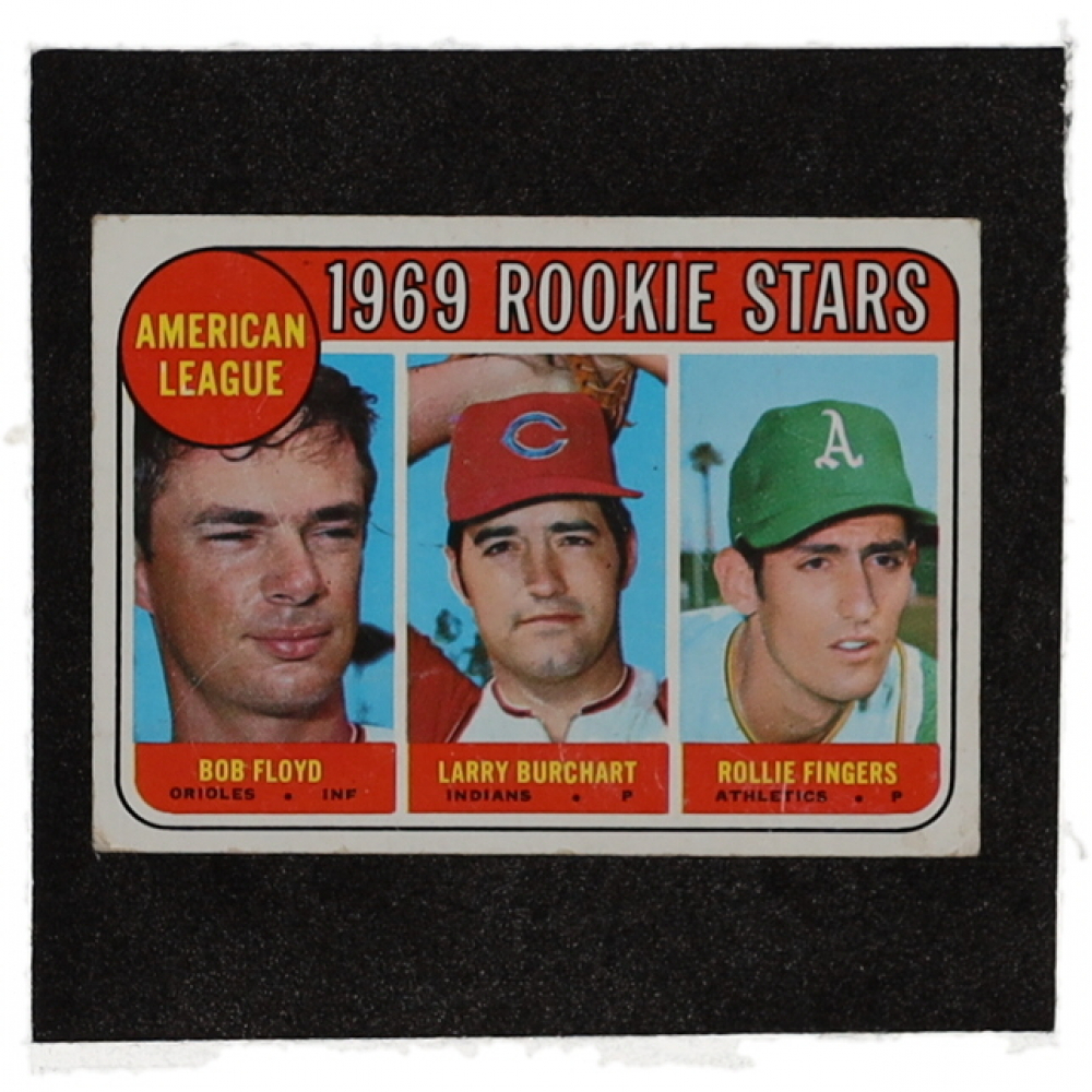 Bob Floyd RC / Larry Burchart RC / Rollie Fingers RC 1969 Topps #597 ...