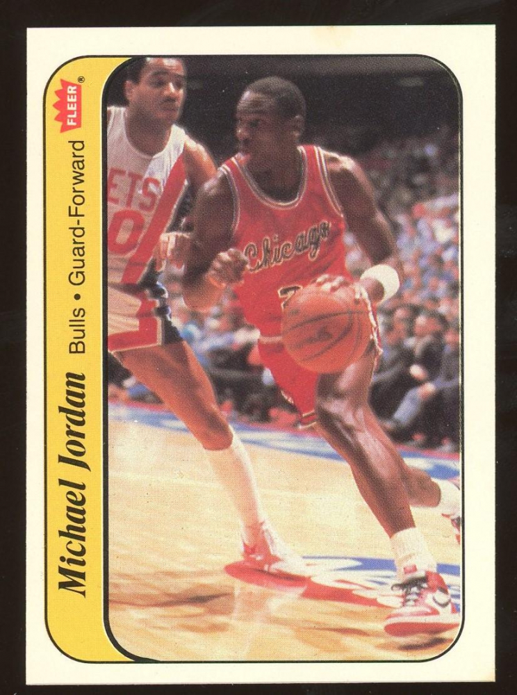 Michael Jordan 1986-87 Fleer Stickers #8 | Pristine Auction