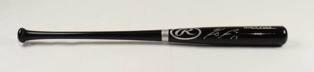Ronald Acuna Jr. Signed Rawlings Pro Baseball Bat (JSA & Acuna ...
