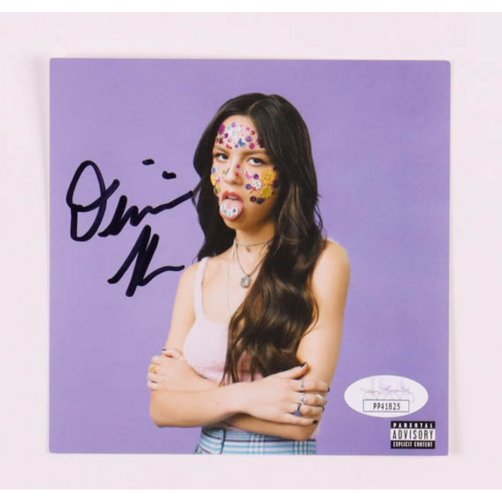 Olivia Rodrigo Signed "Sour" CD Album Cover (JSA) | Pristine Auction