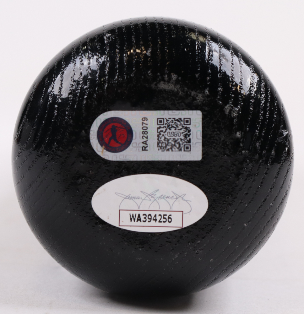 Ronald Acuna Jr. Signed Rawlings Baseball Bat (JSA & Acuna Jr ...