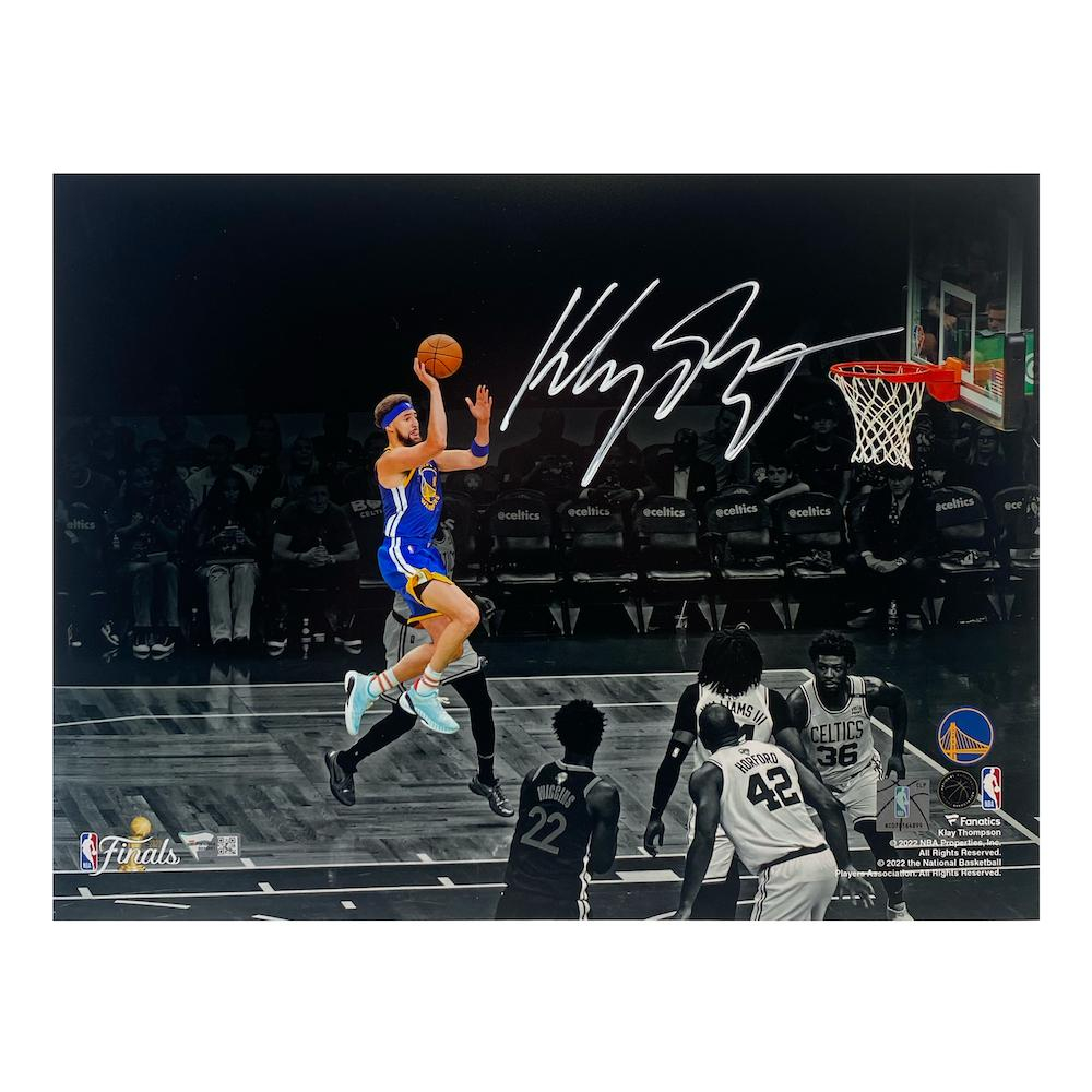 Klay Thompson Signed Warriors 11x14 Photo (Fanatics) | Pristine Auction
